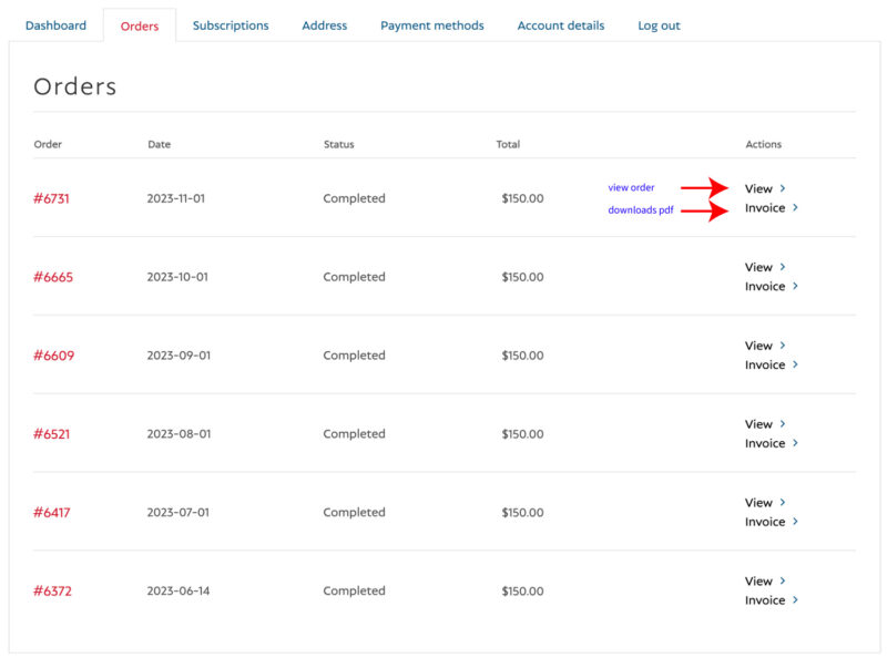View Orders and Invoices | CanTrust Hosting Co-op